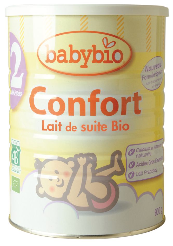 Lait 2eme age bio Babybio 2 enrichi en amidon